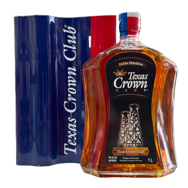 Texas Crown Club Canadian Whisky - 1L – Liquor Freight