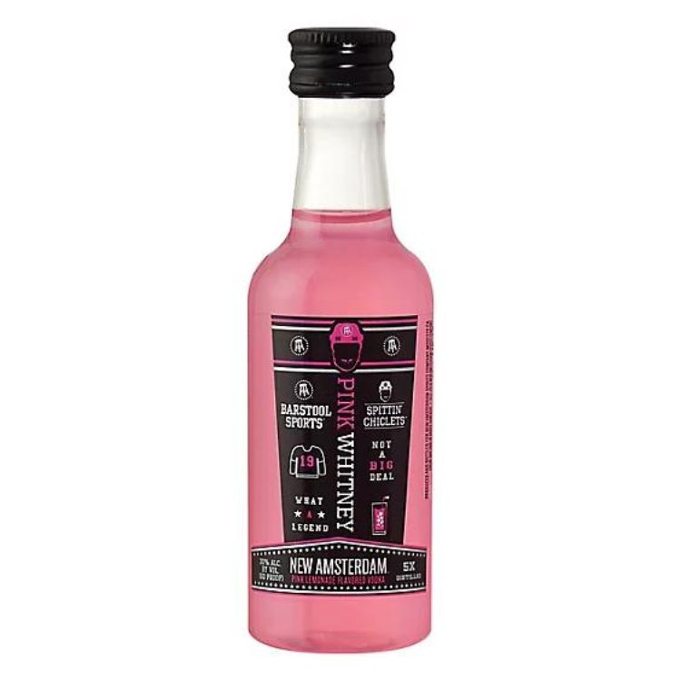 New Amsterdam Pink Whitney Vodka - 50ml Mini Shot – Liquor Freight