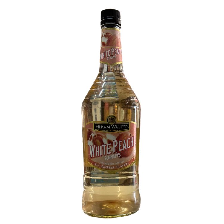 Hiram Walker white Peach Schnapps - 1L – Liquor Freight