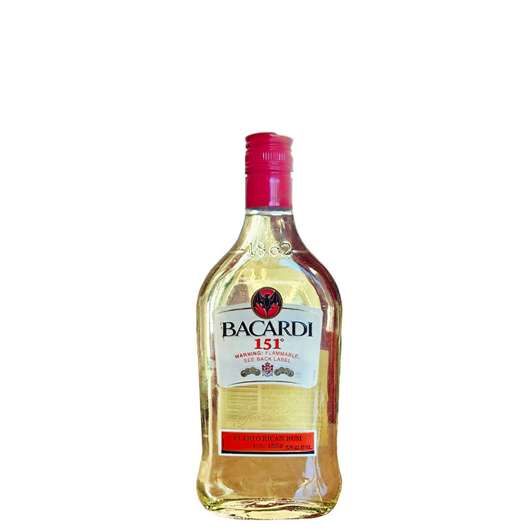Bacardi 151 Rum - 200ml – Liquor Freight