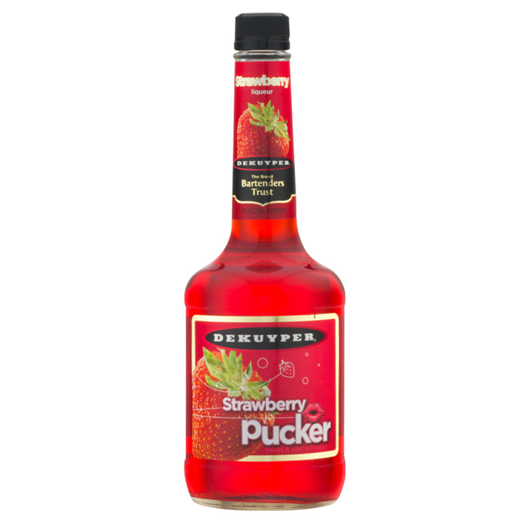 DeKuyper Pucker Strawberry Schnapps - 750ml – Liquor Freight