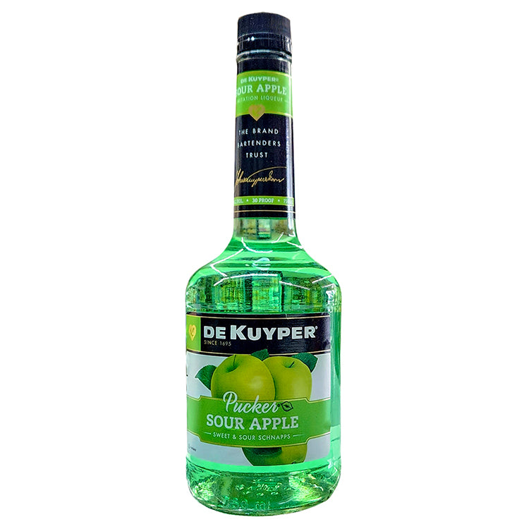 Dekuyper Sour Apple Pucker Liqueur - 750ml – Liquor Freight