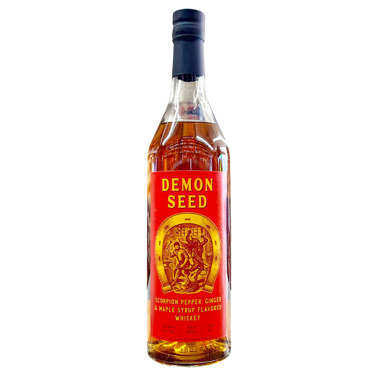 Demon Seed Scorpion Pepper, Ginger & Maple Syrup Whiskey - 750ml ...