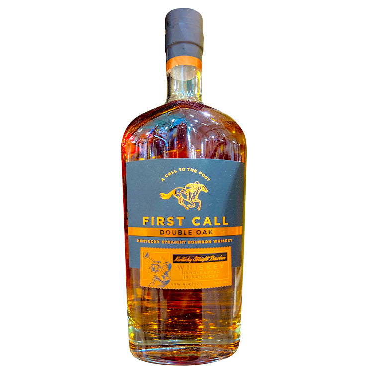 First Call Double Oak Straight Bourbon Whiskey - 750ml – Liquor Freight
