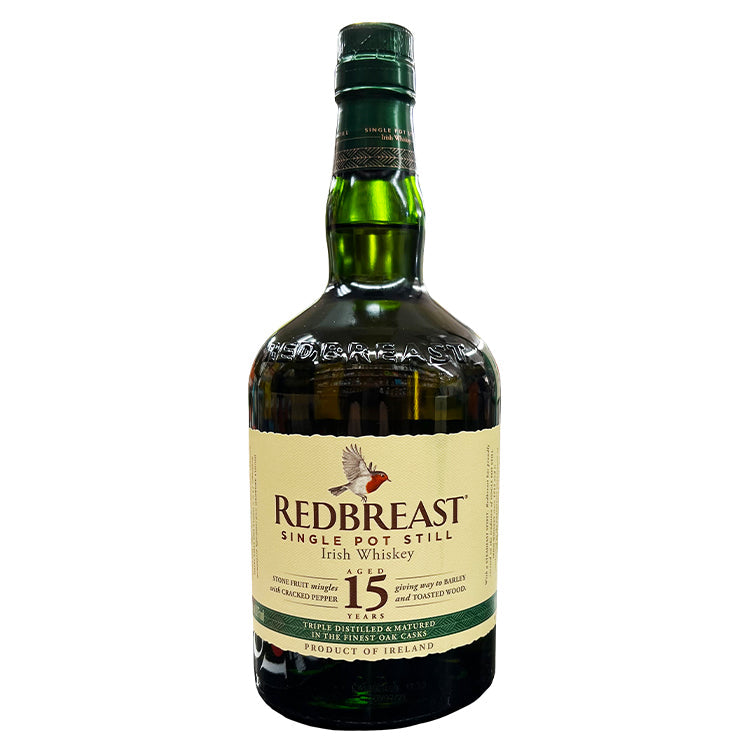 Redbreast 15 Year Irish Whiskey - 750ml – Liquor Freight