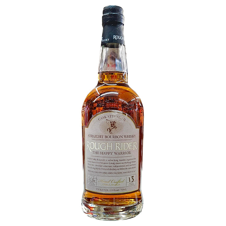 Rough Rider The Happy Warrior Straight Bourbon Whiskey - 750ml – Liquor ...