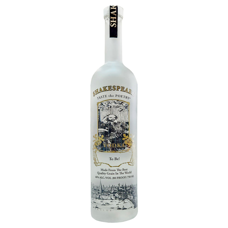 Shakespeare Taste Of Poetry Vodka - 750ml – Liquor Freight
