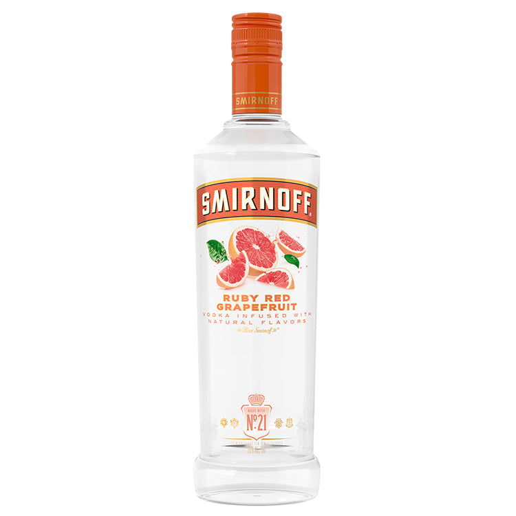 Smirnoff Ruby Red Grapefruit Vodka - 750ml – Liquor Freight